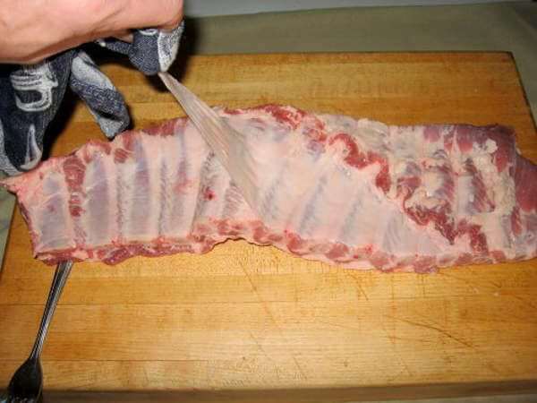 Rib Preparation - How to Trim a Whole Spare Rib Slab
